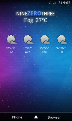 [cm7]Transparent status bar and center clock (new screenshot added) | XDA Forums