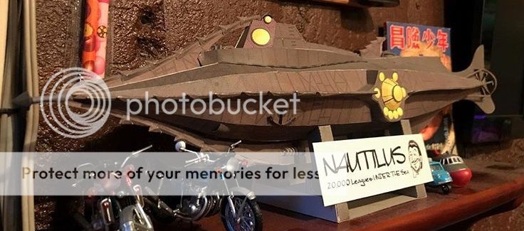 Original Paper Nautilus by Japanese - nautilussubmarine.com
