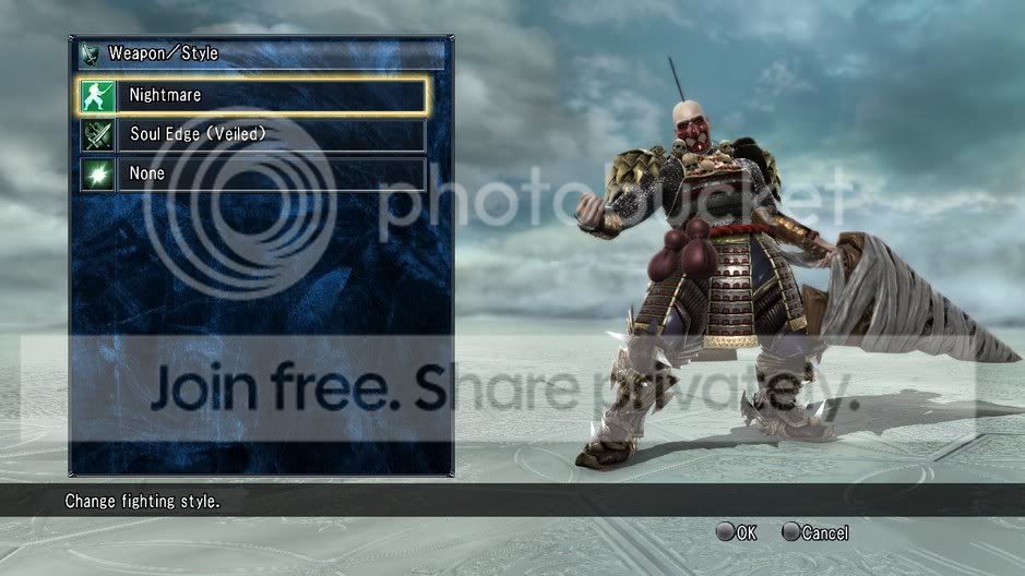 SoulCalibur V Character Creation Screens & Video