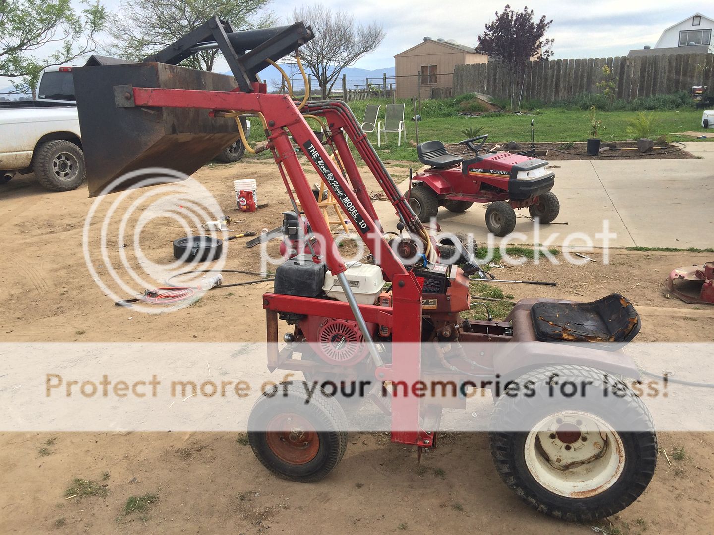 Johnson workhorse 10 loader - Wheel Horse Tractors - RedSquare Wheel ...
