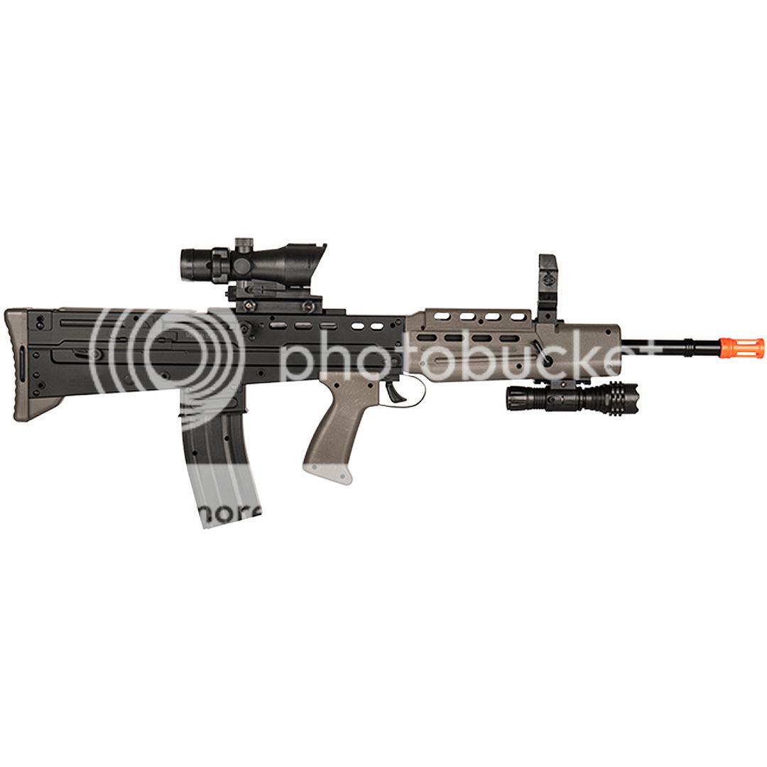 Купить Винтовка UKArms Spring Airsoft Gun AIRSOFT SA80 L85 FULL SIZE ...
