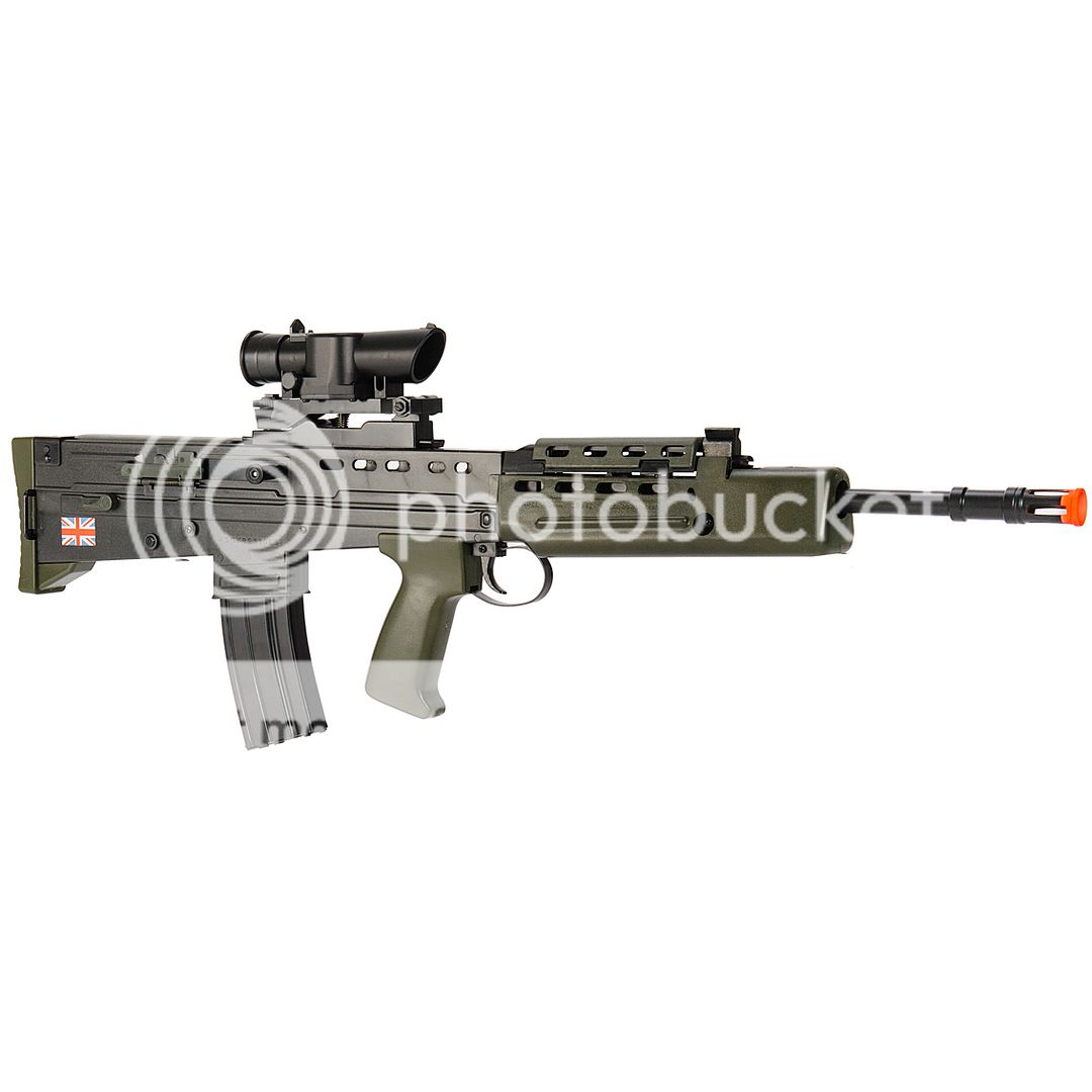 Купить Винтовка Matrix Spring Airsoft Gun 300 FPS SA80 L85 FULL SIZE ...