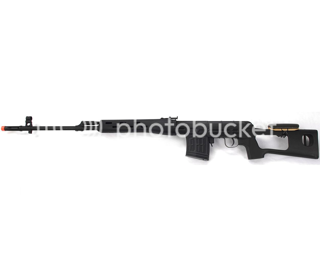 A&K DRAGUNOV SVD ROMANIAN PSL FULL METAL AIRSOFT SNIPER RIFLE SPRING ...