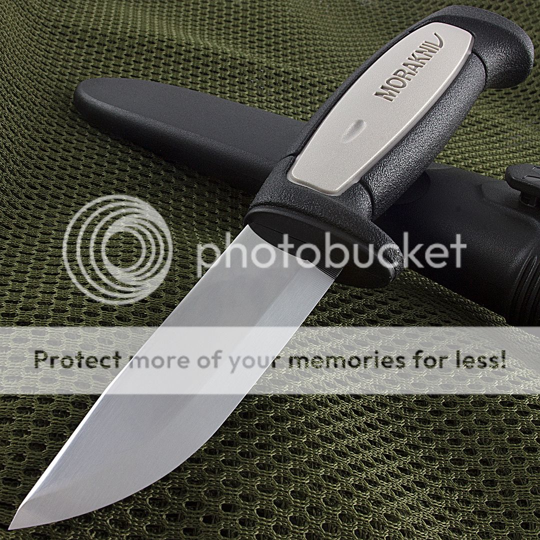 8.1" MORA MORAKNIV ROBUST CARBON STEEL KNIFE Hunting Survival Sweden ...