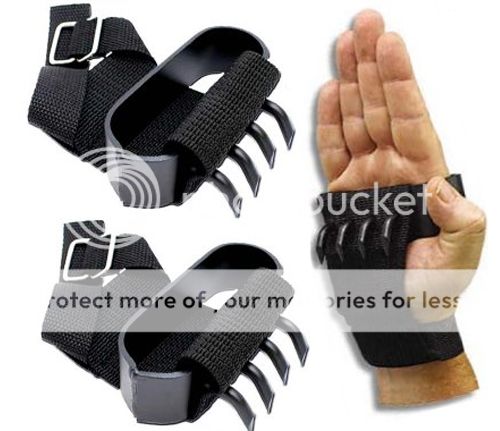2 Pc Set Ninja Shuko Tiger Spikes Hand Climbing Claws | eBay