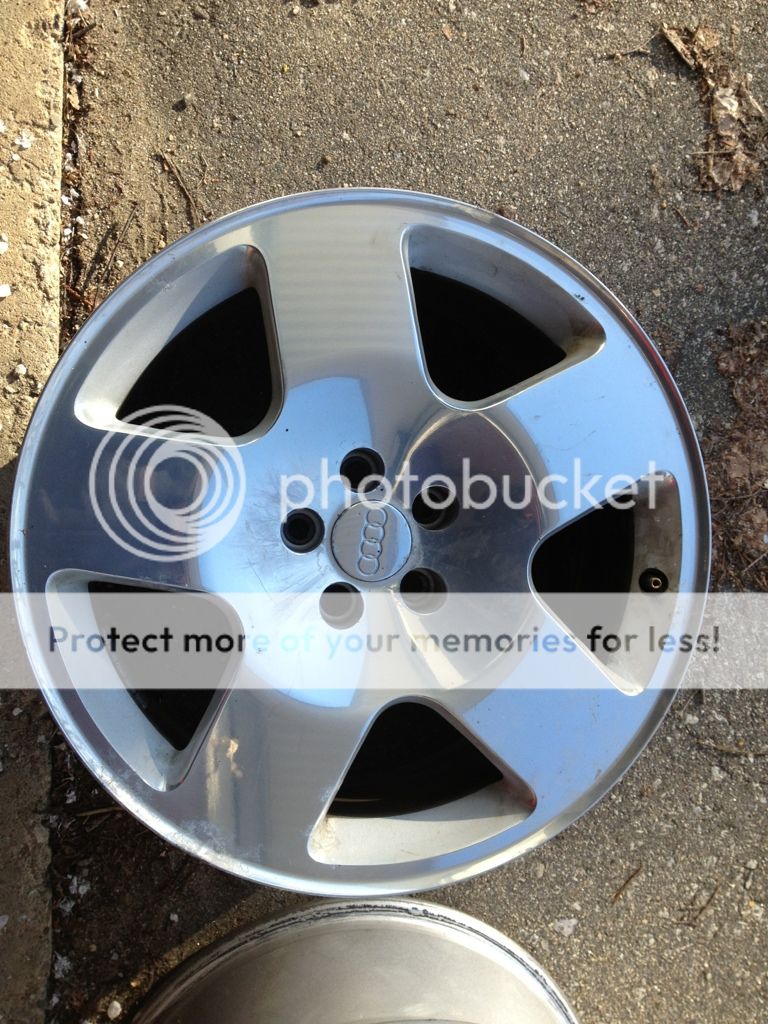 FS: 17" 5x100 Audi TT wheels Stratham, NH | VW Vortex - Volkswagen Forum